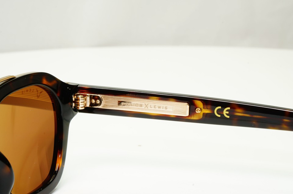 Police Lewis Hamilton F1 Sunglasses Brown Tortoiseshell Gold SPL C47 ...