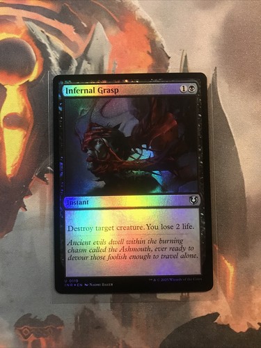 MTG Infernal Grasp FOIL Innistrad Remastered INR 0119 NM | eBay