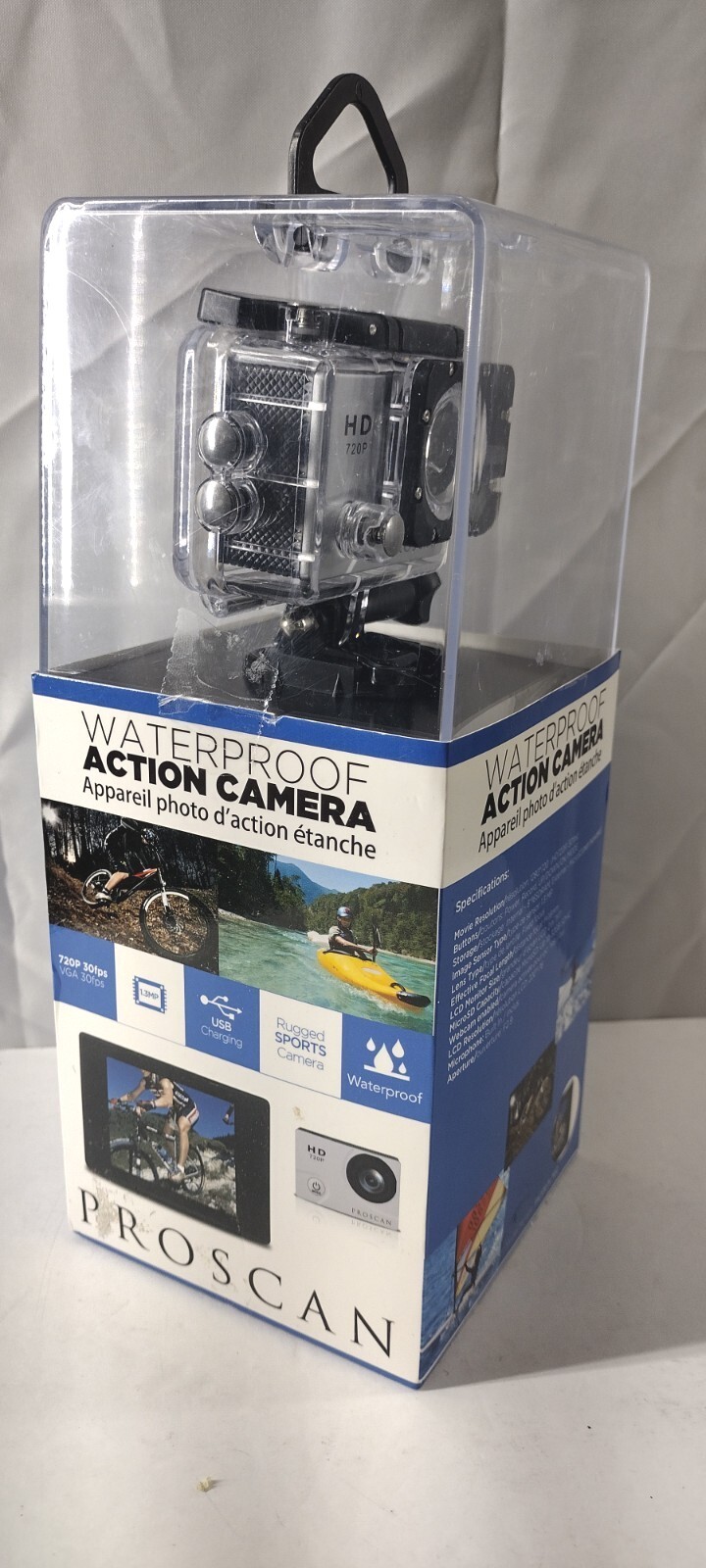 Proscan PAC100 Waterproof Action Camera, Rugged Sports Camera | eBay