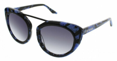 Steve Madden JAZZI Blue Tortoise / Grey Gradient Sunglasses | eBay
