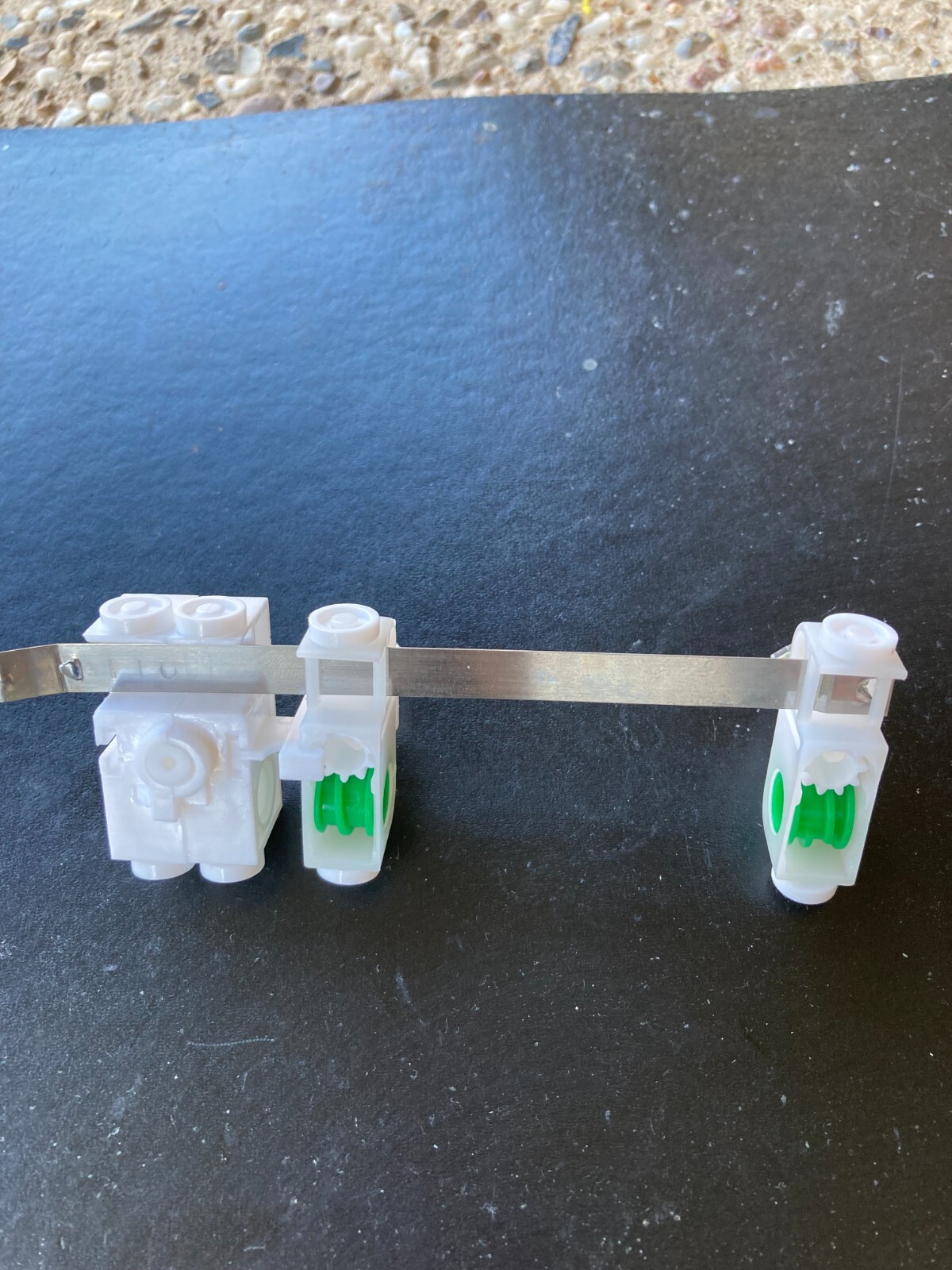 VERTICAL BLIND Parts Carriers with S/ steel spacers set of 5 for 127mm ...