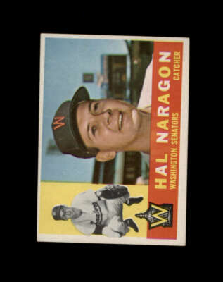 1960 Topps Baseball #231 Hal Naragon STARX 5 EX (CS114958) | eBay