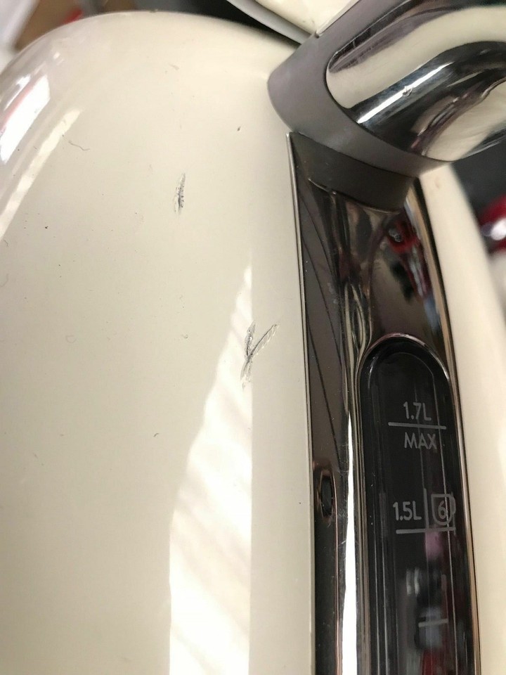 Smeg KLF03 50's Retro Kettle, Choice of Colour, Customer Return, Dent ...