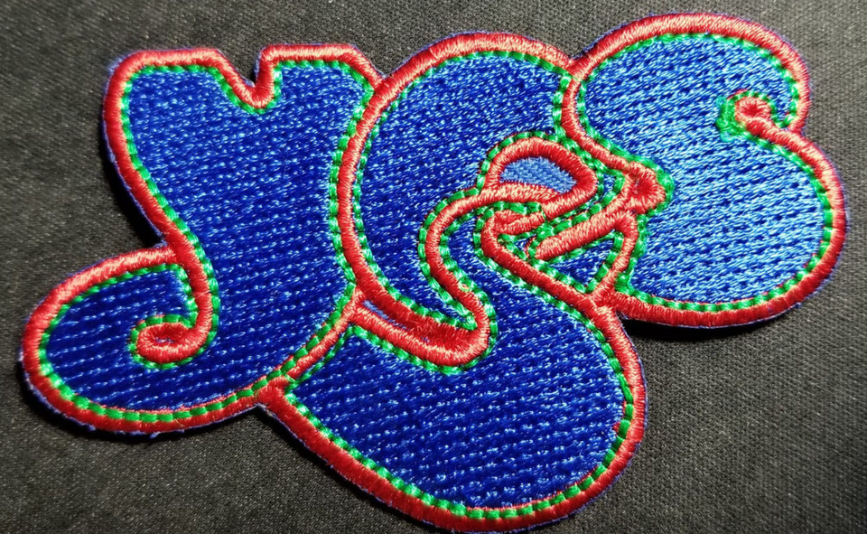 YES Progressive rock; pop rock; art rock; Band Embroidered Patch 1.5X3 ...
