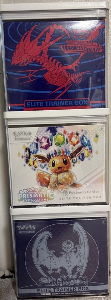 Pokemon ETB Protector Case ELITE TRAINER BOX DISPLAY (DISPLAY CASE ONLY ...