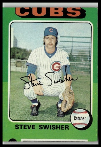 Steve Swisher 1975 Topps #63 Chicago Cubs RC | eBay