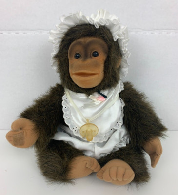 Monkey Chimpanzee Hand Puppet Vintage Hosung 1992 Baby Clothing ...
