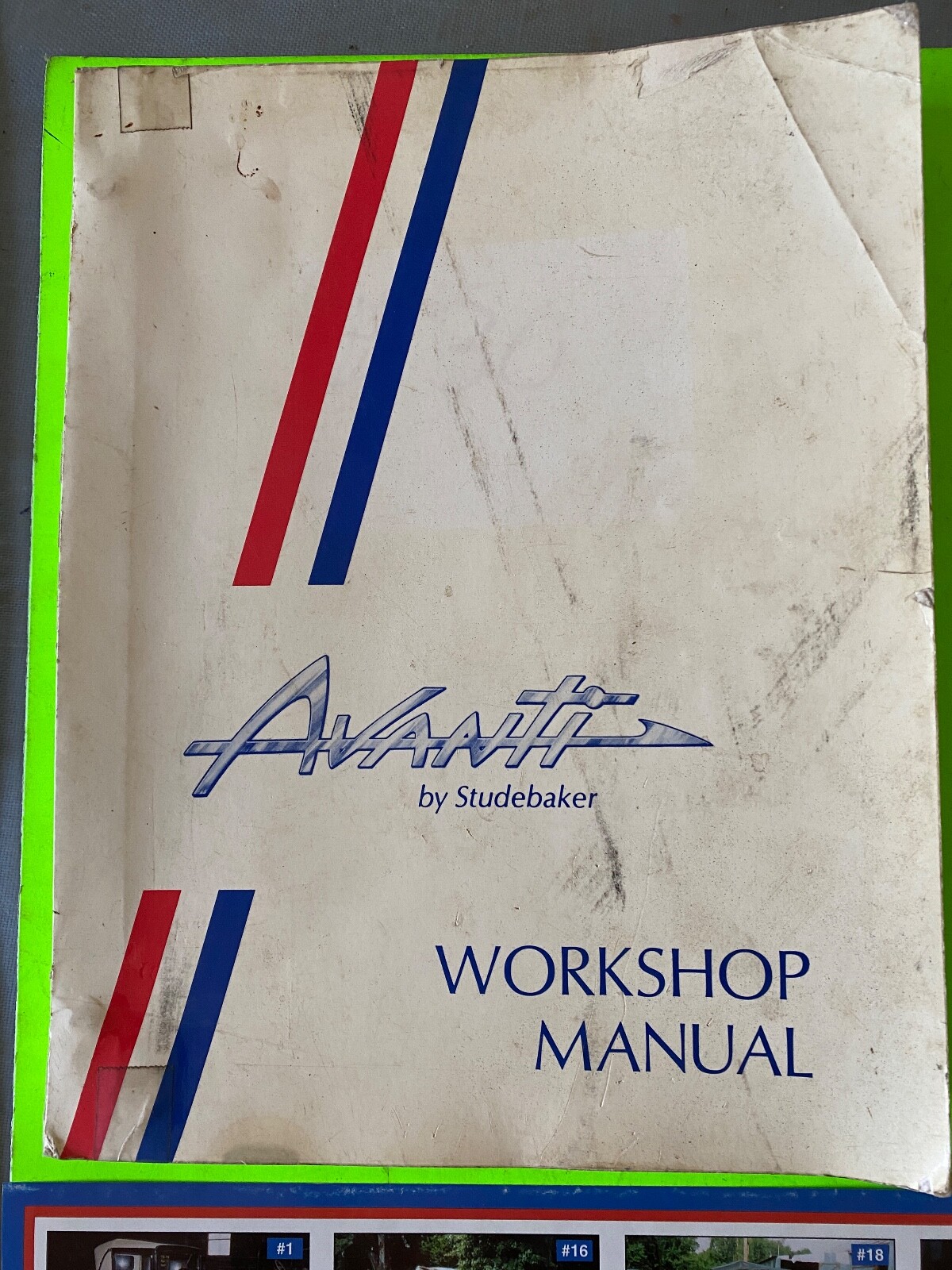 Avanti Shop Manual, 16 sections; 5/8 inch thick. Item: 22908 | eBay