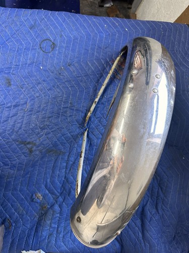 Norton Commando Front Mudguard Complete With Stays And Bracket | eBay UK