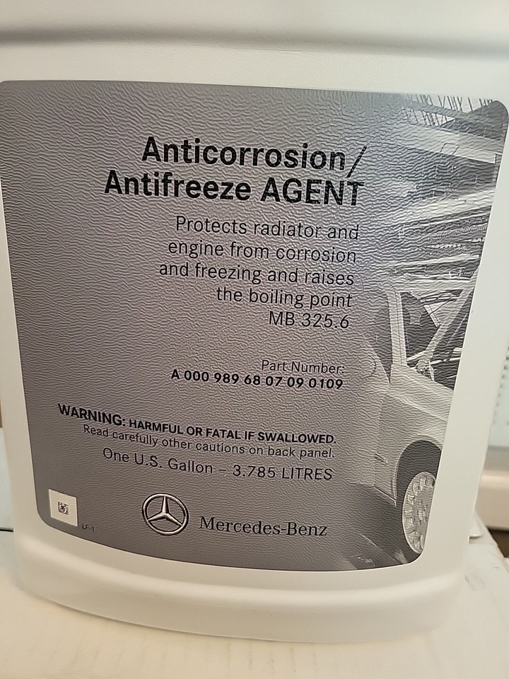 Mercedes Anticorrosion Antifreeze Agent - A000 989 68 07 09 0 109 | eBay