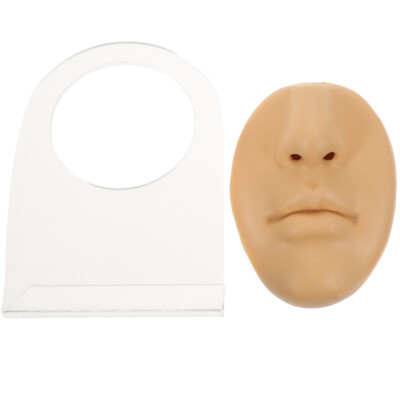 Fake Face for Piercing Practice - Display Nose and Mouth Simulation | eBay
