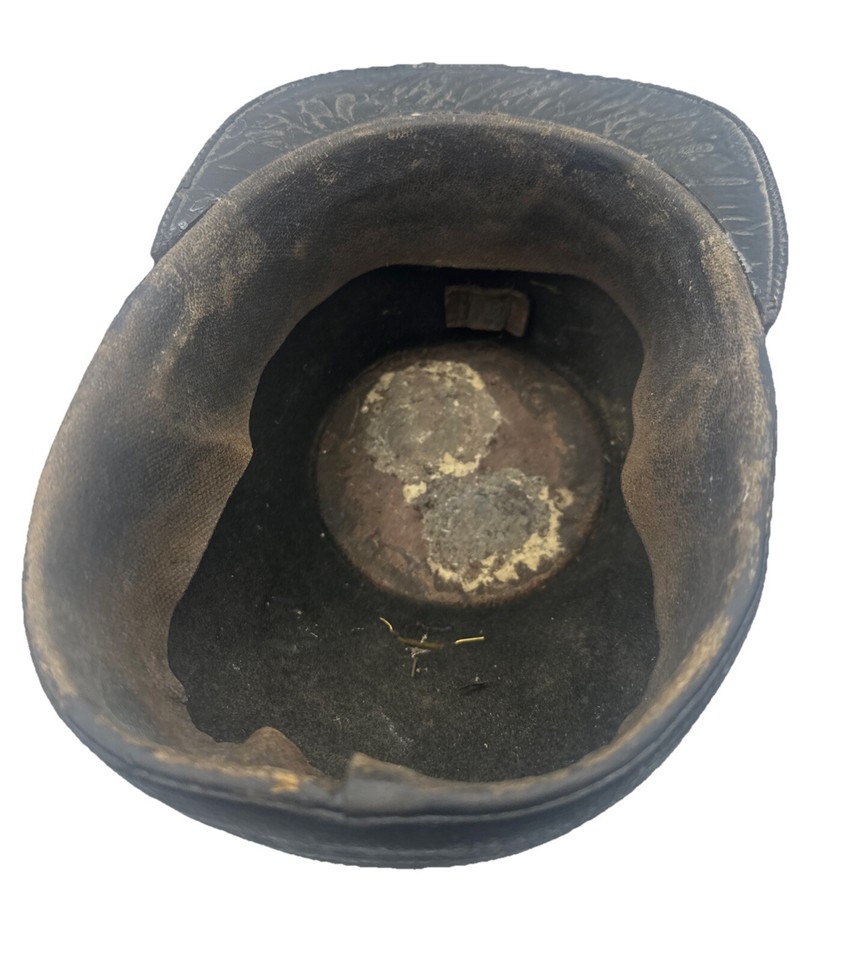 1870s Shako Hat 7th Artillery Badge Emblems NY National Guard US Rare ...