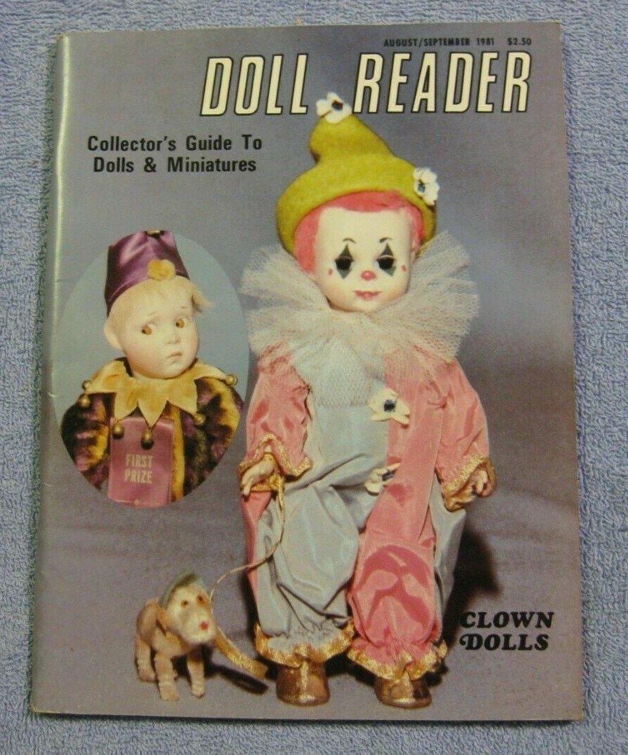 Doll Reader Magazine Collector's Guide To Dolls & Miniatures Aug ...