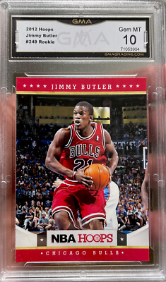 2012-13 PANINI NBA HOOPS JIMMY BUTLER Rookie GEM MINT 10 All Star Miami ...