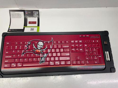 New - Tampa Bay Buccaneers Personalized Wireless Keyboard NFL for PC or ...