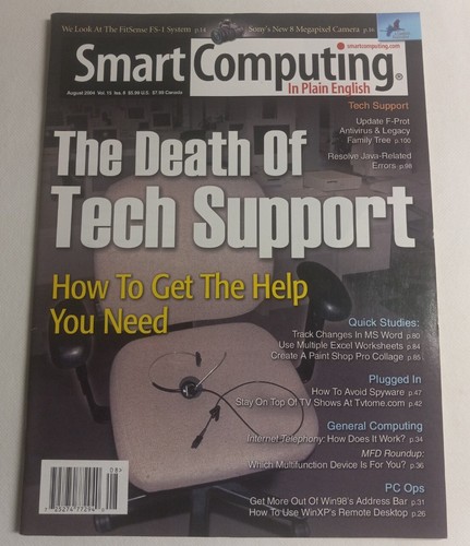 Smart Computing Magazine - August 2004 - Vol. 15 Issue 8 - The Death Of ...