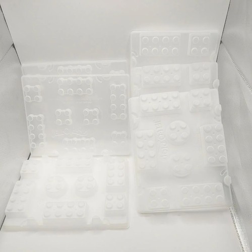 Jello Play Brick Molds Jigglers Edible Building Blocks 4 trays tray 2 ...
