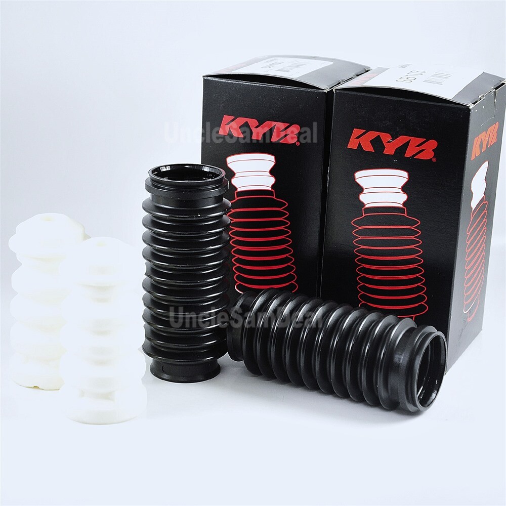 "SB107 PAIR" KYB SUSPENSION SHOCKS/ STRUTS BELLOW DUST BOOT W/ BUMPER ...