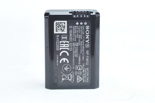 Sony OEM NP-FW50 InfoLithium Rechargeable Battery for A7, A6000, A6400 ...