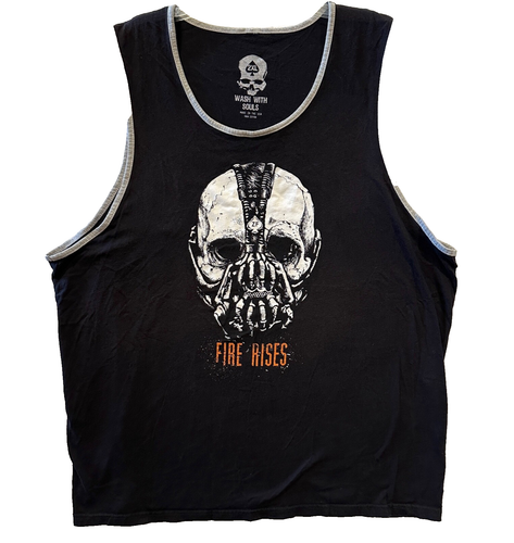 Zero Foxtrot Dark Knight Bane Fire Rises ZF Tank Shirt 2XL XXL - Made ...