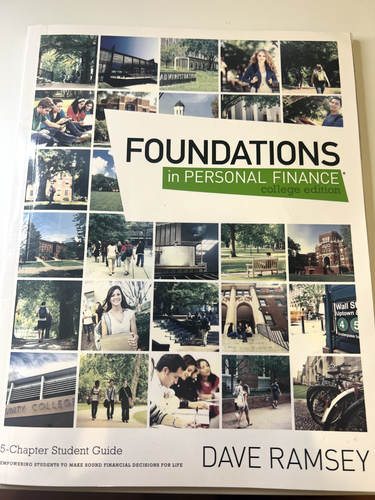 Foundations in Personal Finance College Edition by Dave Ramsey 12 ...