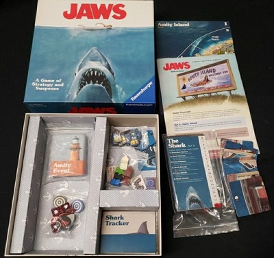Jaws - Ravensburger Board Game - Complete Set (50th anniversary of the ...