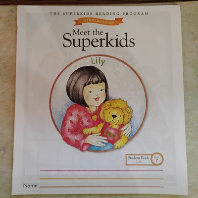 Meet the SuperKids Kindergarten Student Book Unit 7 Lily | eBay
