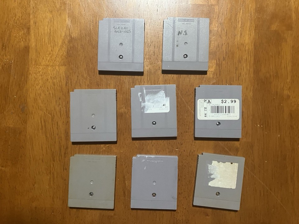 LOT of 8 Original Gameboy Games. AUTHENTIC! Tested and Work. Comes with ...