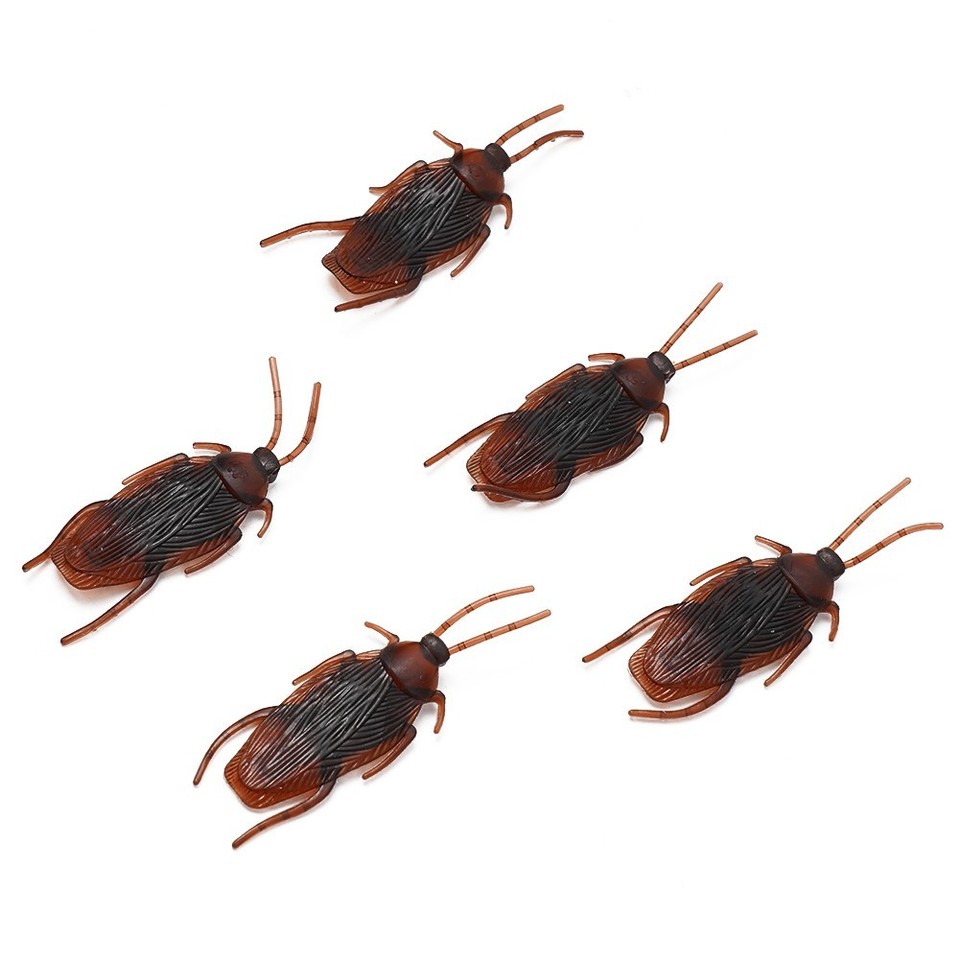 Prank Prank Cockroaches Fake Funny 6cm X 2cm Cockroaches Toy Joke ...