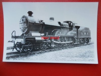 PHOTO LMS EX MIDLAND 4-4-0 COMPOUND LOCO NO 1096 | eBay UK