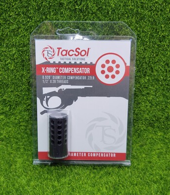 Tactical Solutions X-Ring Ruger 10/22 1/2x28 .920 Compensator Matte ...