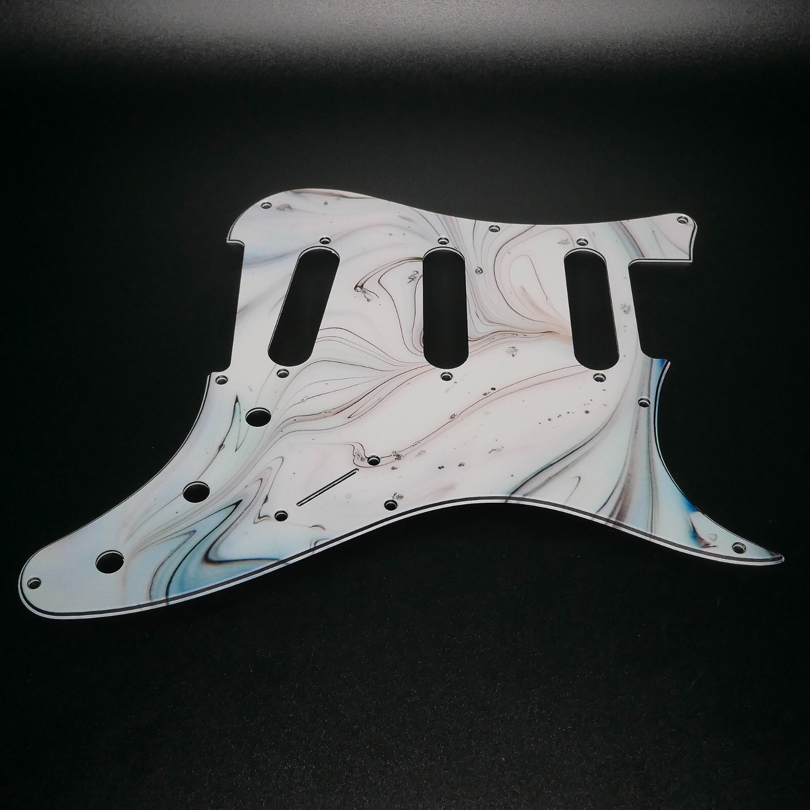 PRS Silver Sky • Silver Sky SE Pickguard • Marble #1 • Custom Pickguard ...