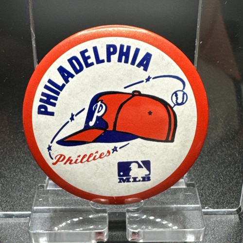 1969 MLB Team Vintage Pin - Philadelphia Phillies Button Pinback | eBay