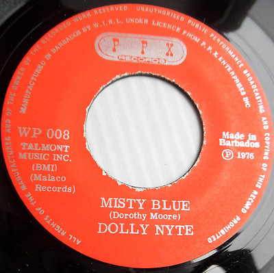 DOLLY NYTE soul popcorn 45 MISTY BLUE b/w SHANNON vg++ e9641 | eBay