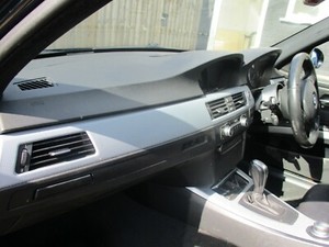 BMW E90 E91 3 SERIES BLACK DOUBLE DIN DASHBOARD 05-08 PRE-LCI 320D M ...