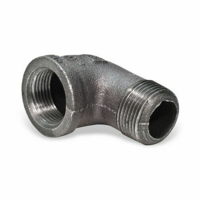 3/4" inch Black Street 90 Degree Maleable IPS Threaded elbow | eBay