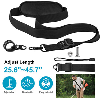 Adjustable Shoulder Strap Harness Belt for Trimmer Lawn Weed Eater ...