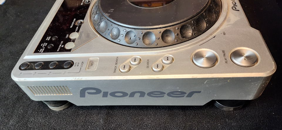 READ Pioneer DJ CDJ-800MK2 Digital Vinyl Turntable CD MP3 Player Tested ...