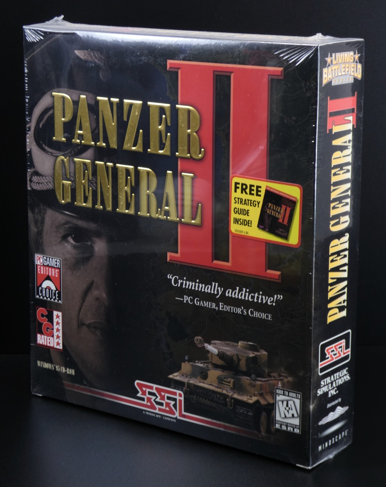 PANZER GENERAL II 2 PC Game NEW BOXED w/ Strategy Guide + Win 11 10 8 7 ...