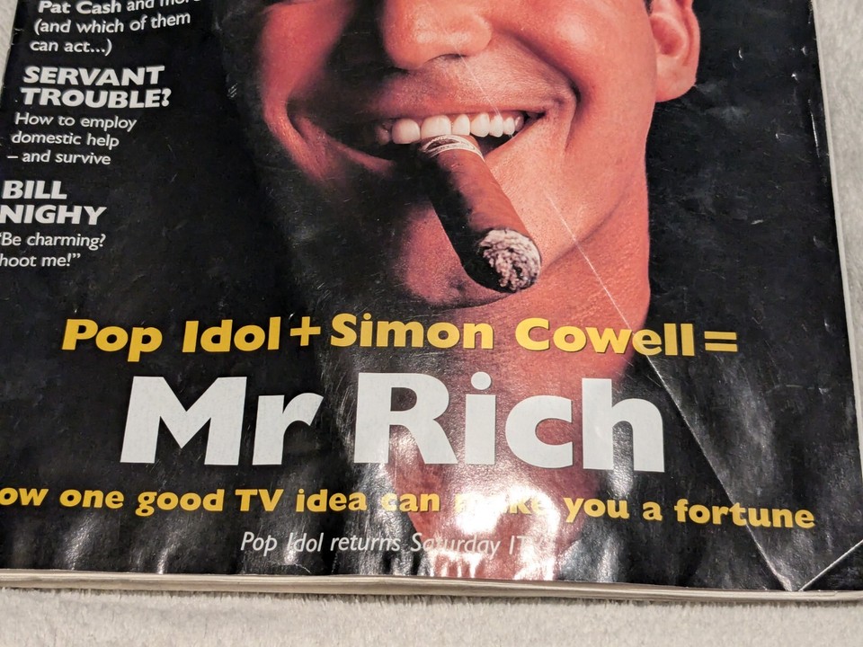 TV TIMES 9-15 August 2003 Simon Cowell Paul O Grady Bill Nighy Neil ...