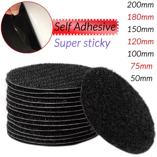 50-200mm Conversion Pad Self Adhesive to Hook & Loop Adaptor for ...