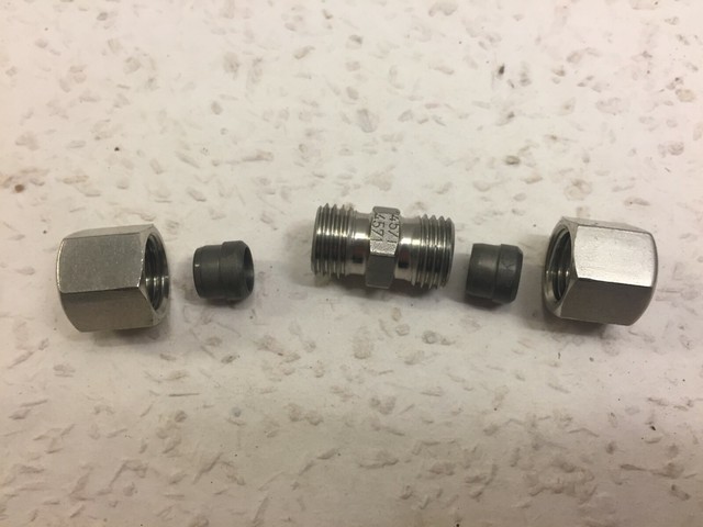 PH 4571 7-8 6x pcs Lot of Used Stainless Steel Fittings | eBay