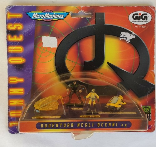 Jonny Quest Johnny Adventure Made Oceans 2 Micromachines GiG Galoob New ...