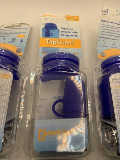 Qty 3 Guyot Designs 340076 Tapguard Tahoe Blue GD252 Tap Water Bottle ...