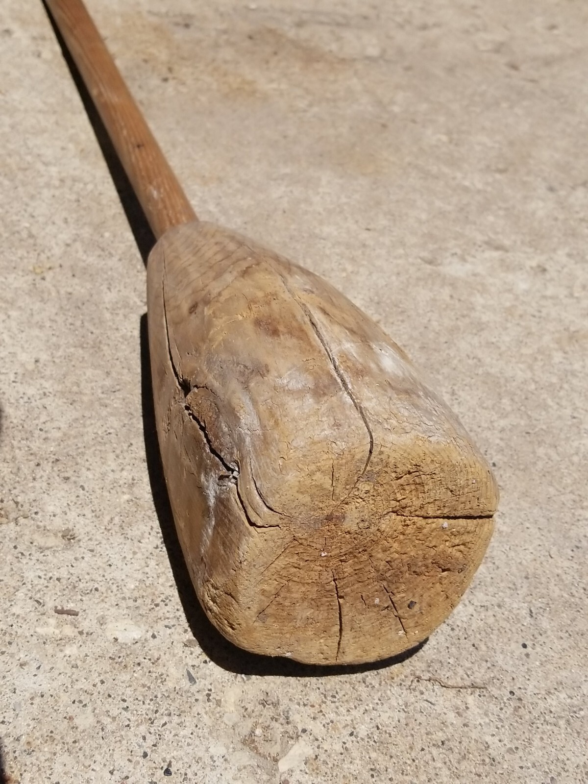 Primitive Wooden Berry Masher Smasher Food Pusher Plunger Churn ...