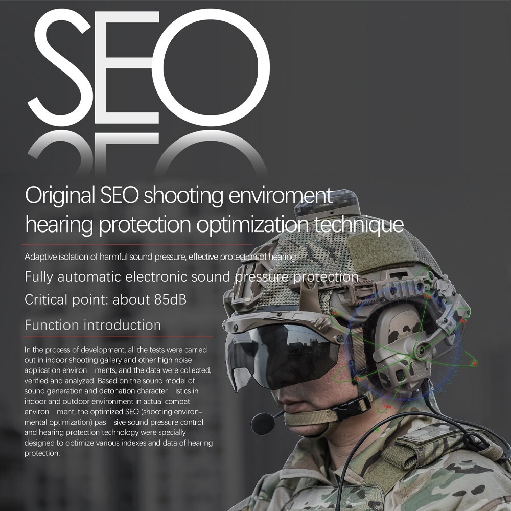 FCS AMP Tactical Noise Reduction Communication Headset & V20 V60 PTT | eBay