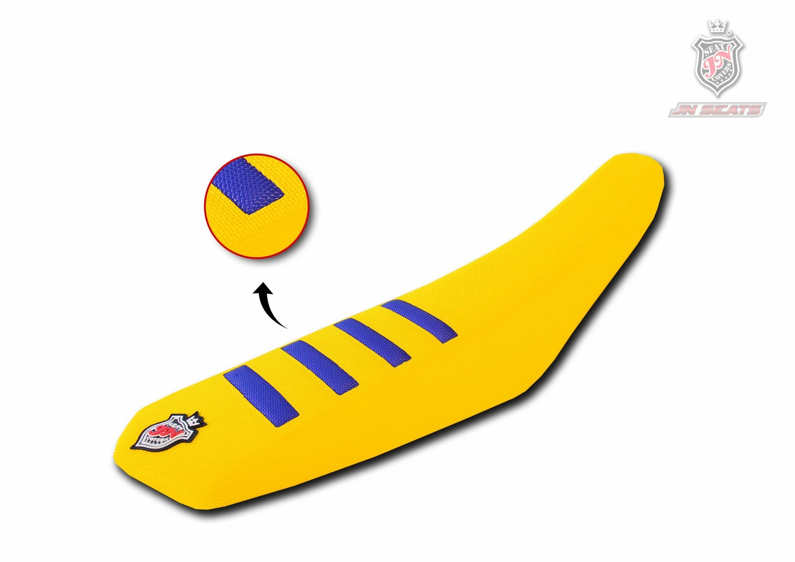 Suzuki Rmz 450 2018-2021 JN-Design Seat Cover Anti-Slip Yellow & Blue ...