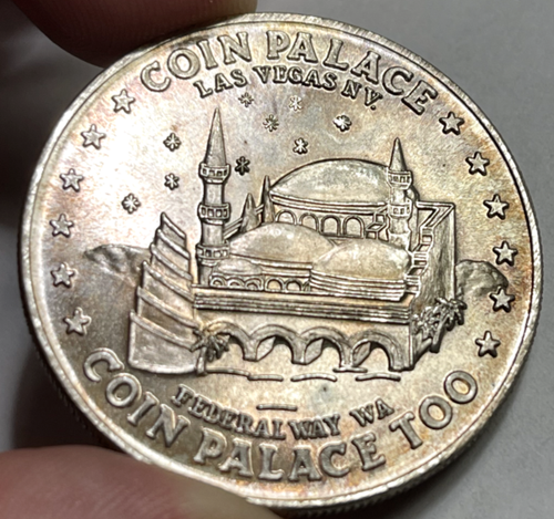 Vintage Coin Palace Las Vegas 1 oz .999 Silver Trade Unit | eBay