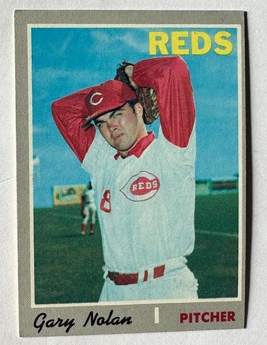 1970 Topps # 484 Gary Nolan - Cincinnati Reds -EXNM | eBay