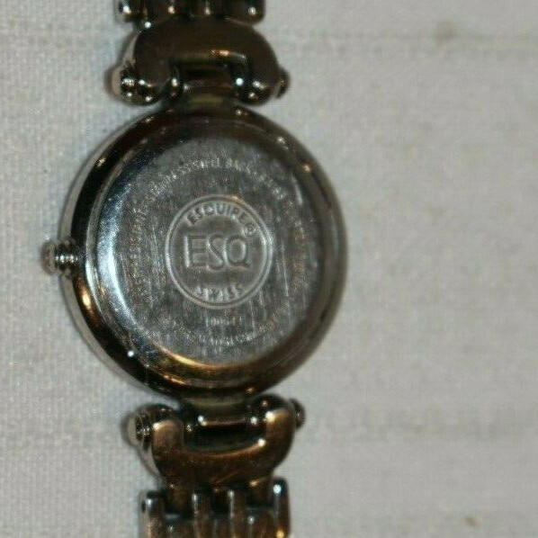 ESQ Ladies Watch Swiss Movement Water Resistant Stainless Steel Back | eBay